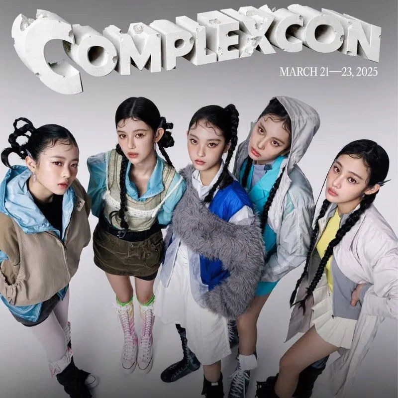T1 ComplexCon Hong Kong 2025 NJZ 3/23 seating x2 + 潮流市集門票, 門票＆禮券, 活動門票 - Carousell