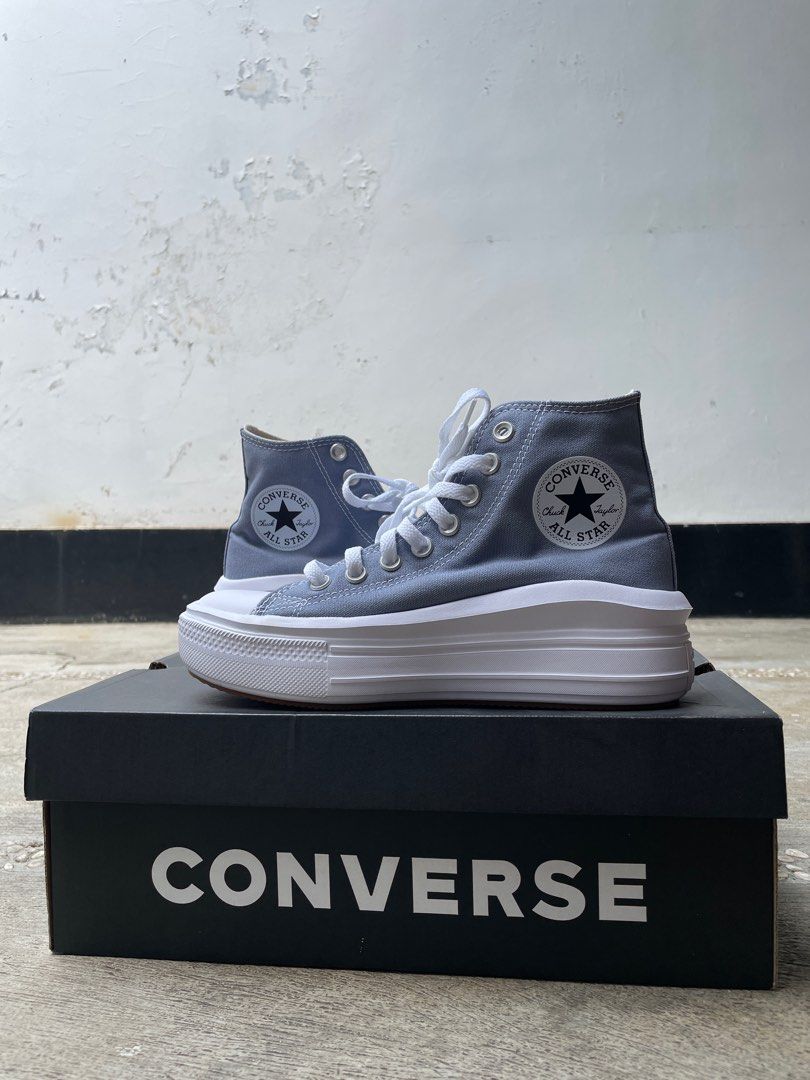 Converse Chuck Taylor CTAS High sky blue Original MAP on Carousell