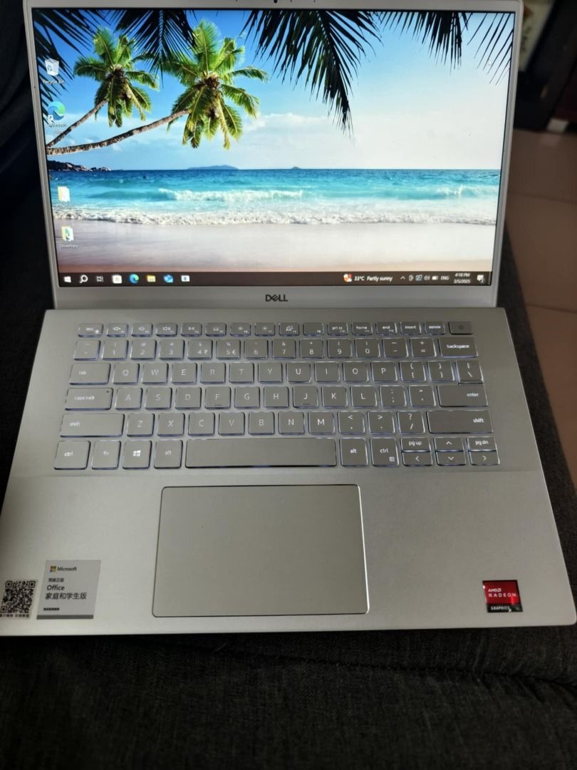 DELL Inspiron 5405 ,AMD Ryzen 5 4500U 6 CORE TSMC 7nm FinFET +8GB RAM +128GB NVME +VEGA6 APU ...