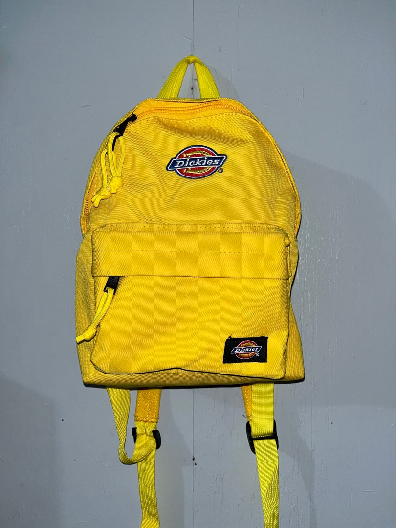 DICKIES YELLOW MINI BACKPACK, Women's Fashion, Bags & Wallets ...