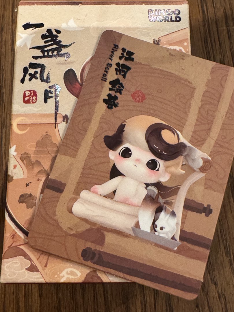 Dimoo stories in the cup(river scroll), Hobbies & Toys, Toys & Games on ...