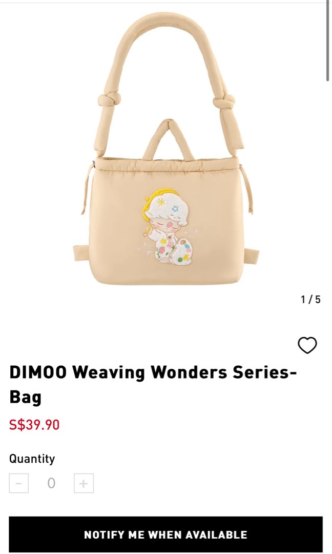Dimoo Weaving Wonders Bag, Women's Fashion, Bags & Wallets, Shoulder ...