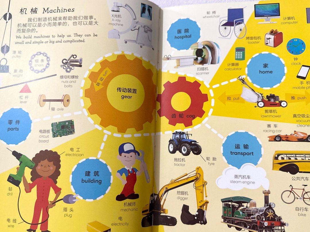 DK Bilingual STEM Words English-Chinese Vocabulary Builders children ...