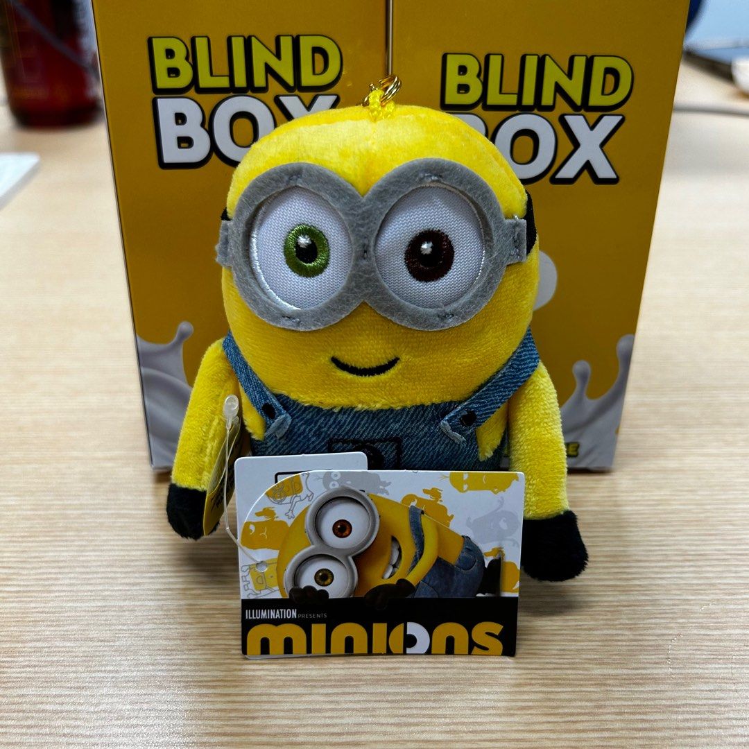 [Exclusive] Minion Plush Keychain Despicable Me Universal Studios ...