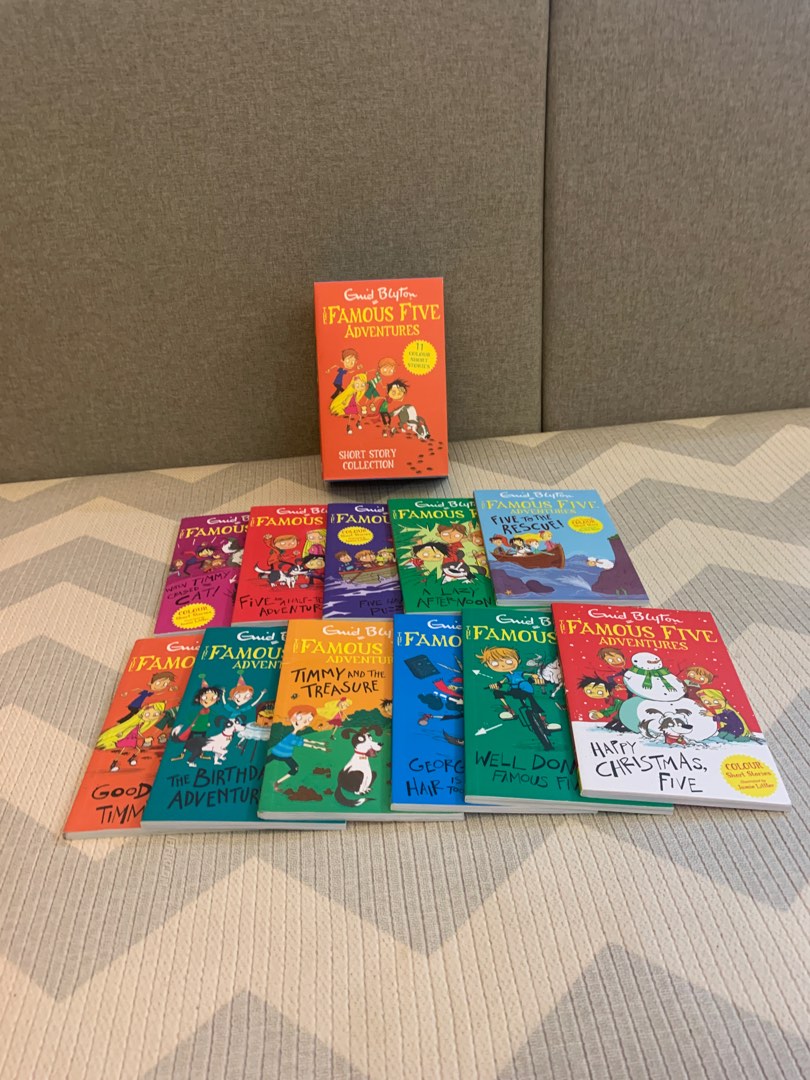 Famous five book set 11 books kids children, Hobbies & Toys, Books ...