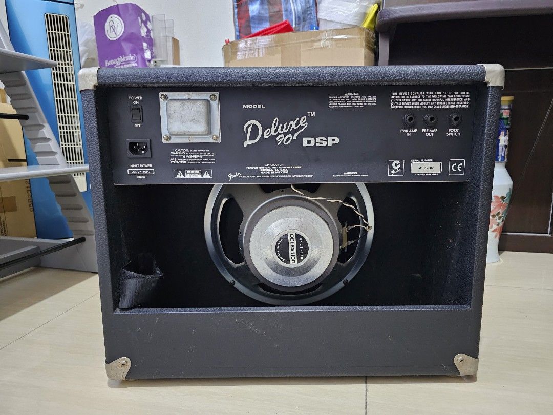 Fender Deluxe 90 DSP 2-Channel 90Watt 1x12" Solid State Guitar Combo ...