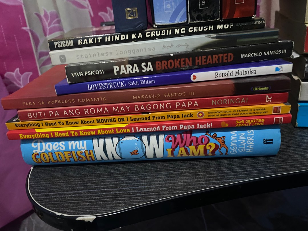 Filipino Preloved Books (Local Authors, Bob Ong), Hobbies & Toys, Books ...