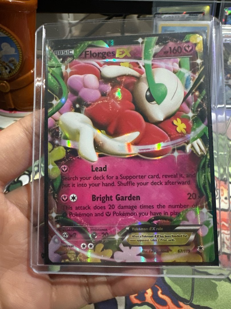Florges EX #67 Pokemon Phantom Forces, Hobbies & Toys, Toys & Games on ...