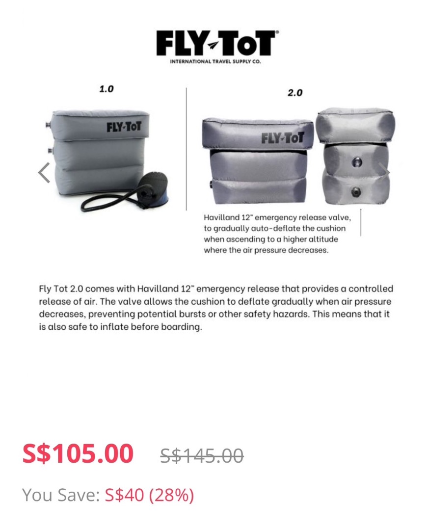 FlY ToT, Hobbies & Toys, Travel, Travel Essentials & Accessories on ...