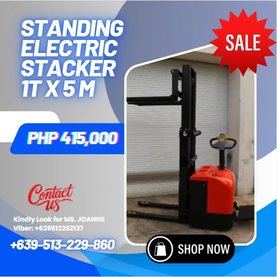 For sale Standing Electric Stacker 1t x 5 m, Everything Else, Others on ...