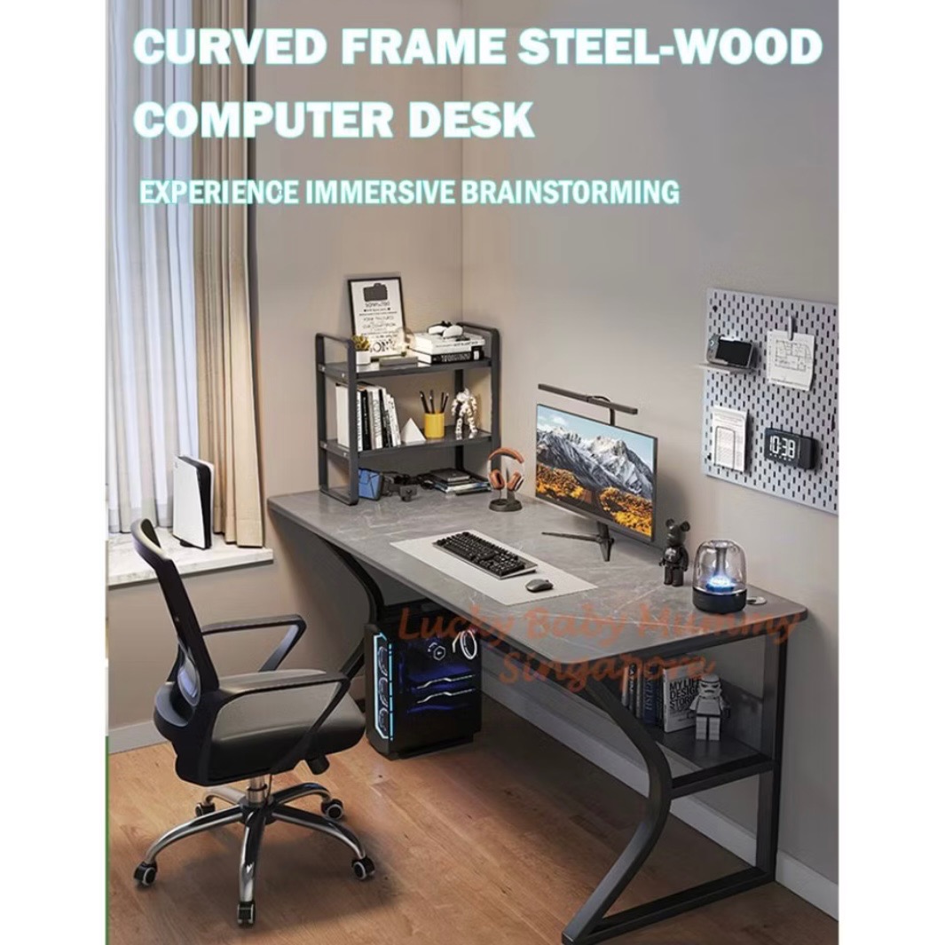 [FREE DELIVERY] Modern Computer Desk Table | Stylish Home Office Table ...