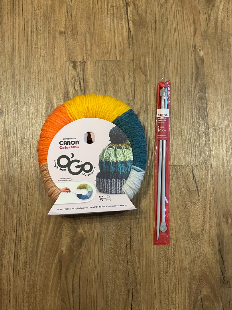 *FREE needles* COLORAMA O'GO Caron 180G First Blush Yarn, Hobbies ...