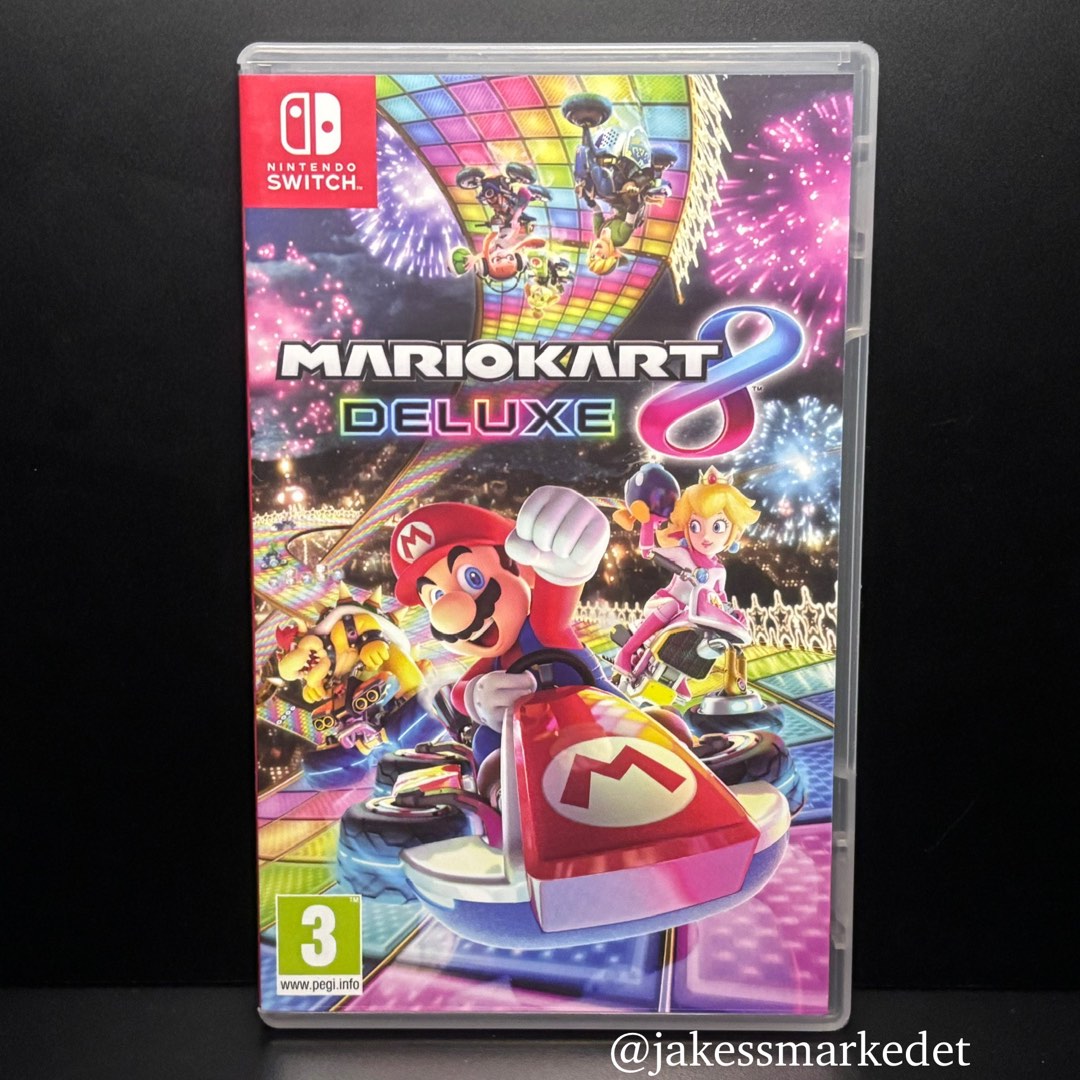 FREE TRACKED MAILING Mario Kart 8 Deluxe Nintendo Switch Games Physical ...