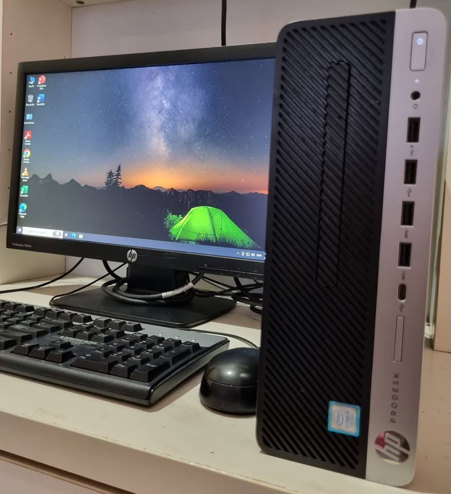 Full set HP computer Intel Core i5(7th Gen), 16gb RAM, 250gb sata SSD ...