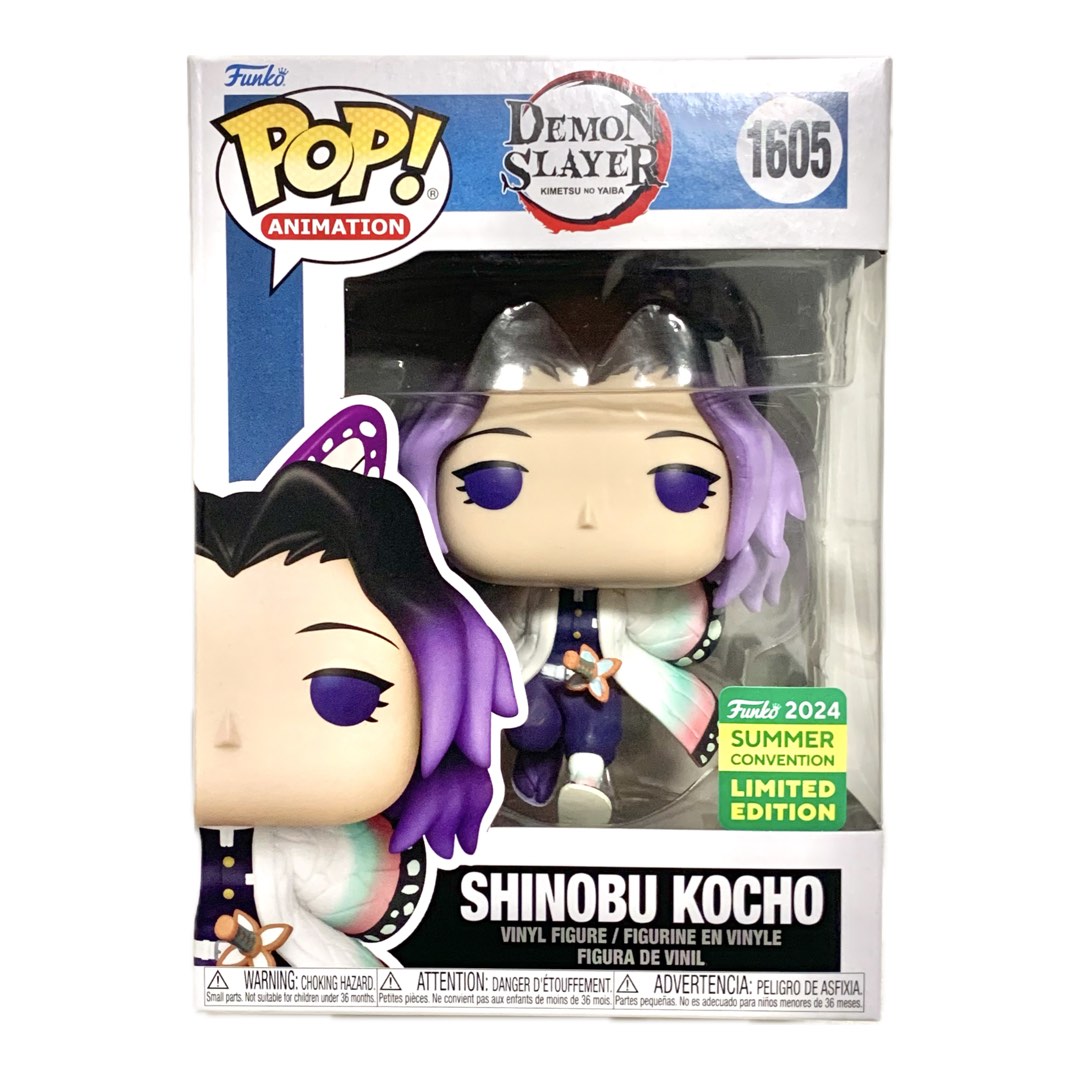 Funko Pop Shinobu Kocho Running, Hobbies & Toys, Toys & Games on Carousell