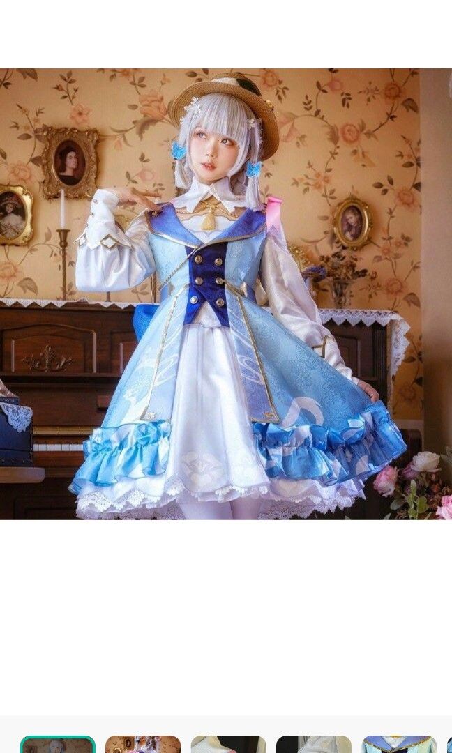 Genshin Impact Kamisato Ayaka Cosplay Anime Costume: Size S, Babies ...