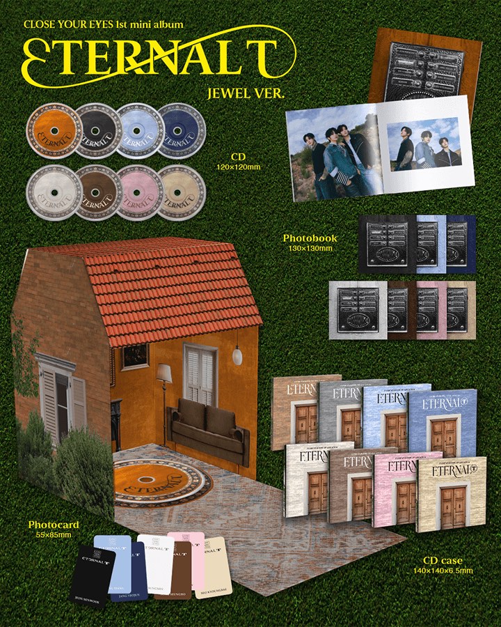 GO CLOSE YOUR EYES CYE JEWEL ETERNALT ALBUM PROJECT 7, Hobbies & Toys ...