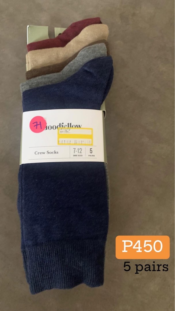 Goodfellow & CO, Men's Fashion, Watches & Accessories, Socks on Carousell