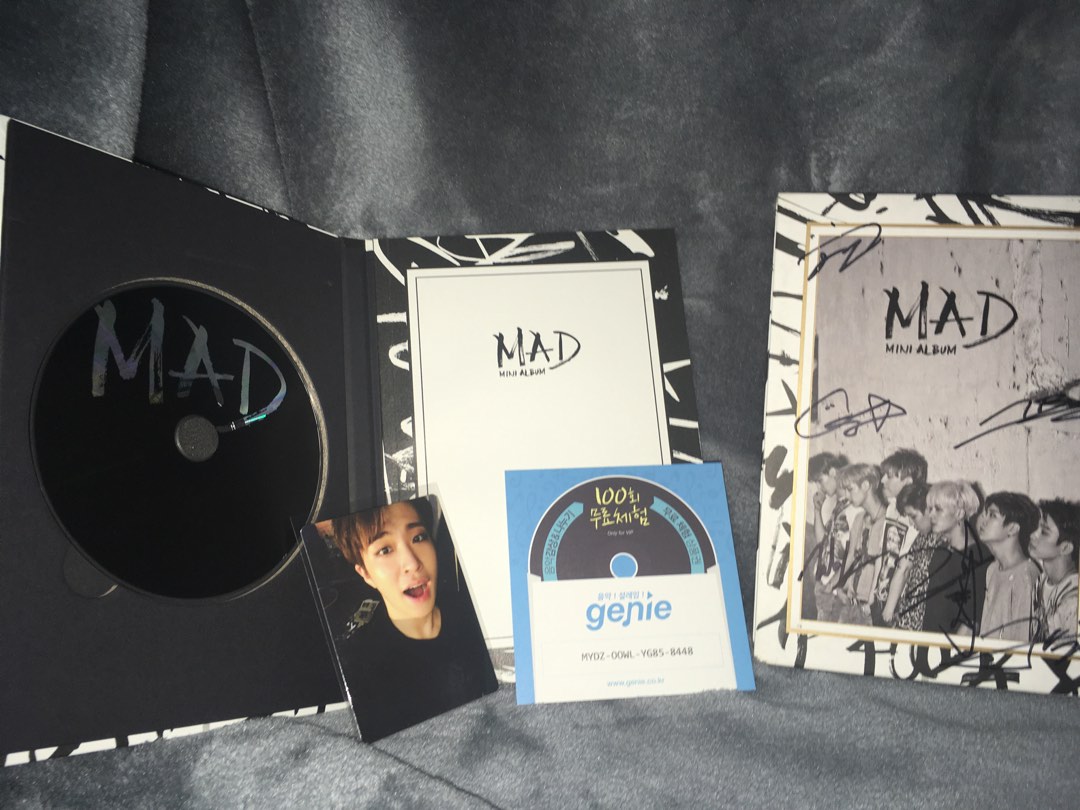 GOT 7 SINGLED ALBUM ALL MEMBERS (MAD), Hobbies & Toys, Memorabilia ...