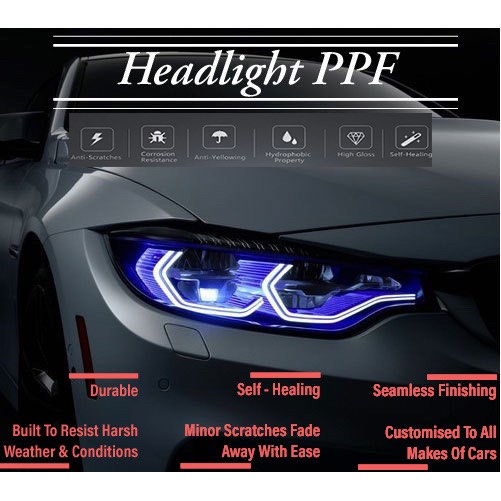 Headlight/RFID PPF Protection, Car Accessories, Accessories on Carousell