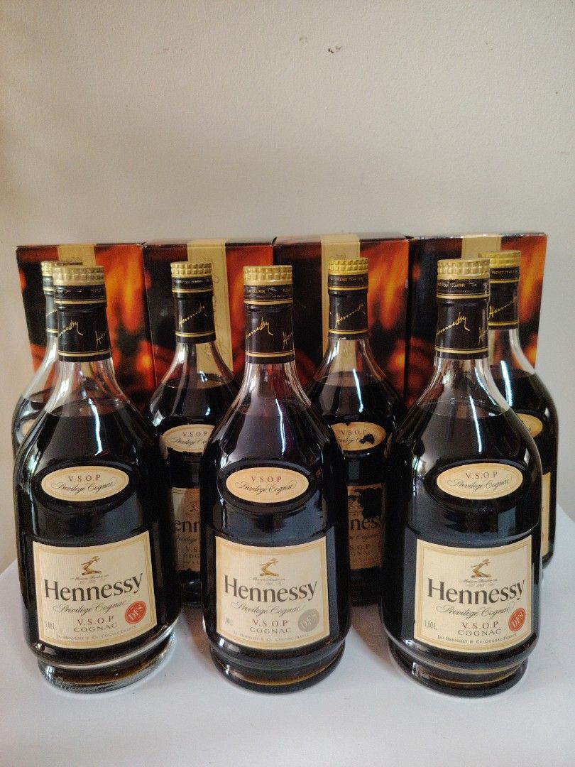 Hennessy VSOP 1 liter, Food & Drinks, Alcoholic Beverages on Carousell