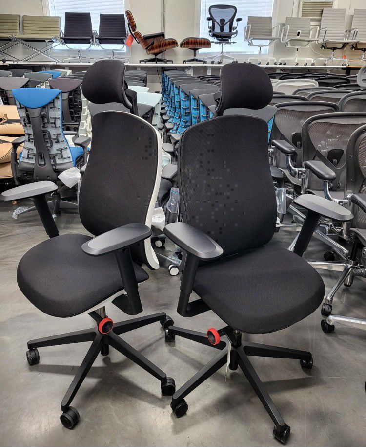 HERMAN MILLER LOGITECH X VANTUM GAMING CHAIR W-BUILT HEADREST FULLY ...