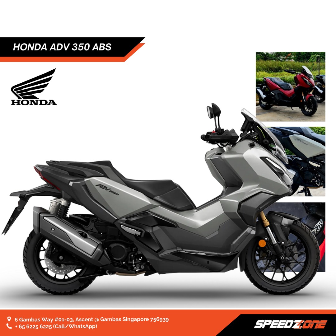 Honda ADV 350 ABS, Motorcycles, Motorcycles for Sale, Class 2A on Carousell