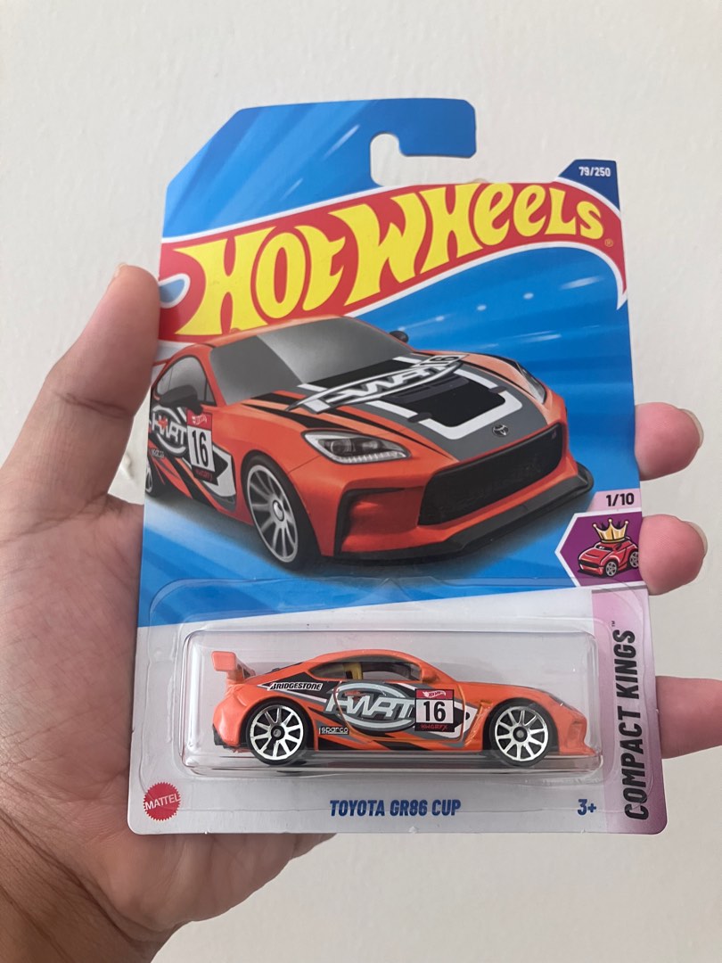 Hotwheels Toyota GR86 Cup, Hobbies & Toys, Toys & Games on Carousell
