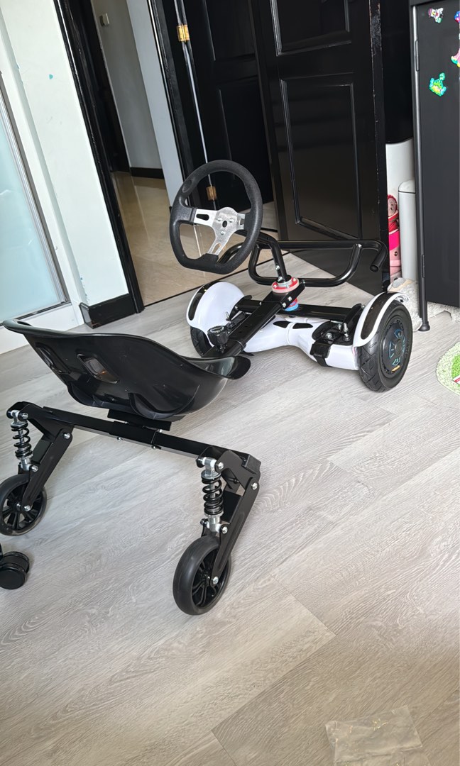 hoverboard cart kart car, Sports Equipment, PMDs, E-Scooters & E-Bikes, Hoverboards on Carousell