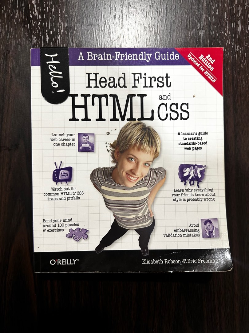 HTML and CSS Guide Book, Hobbies & Toys, Books & Magazines, Textbooks on Carousell