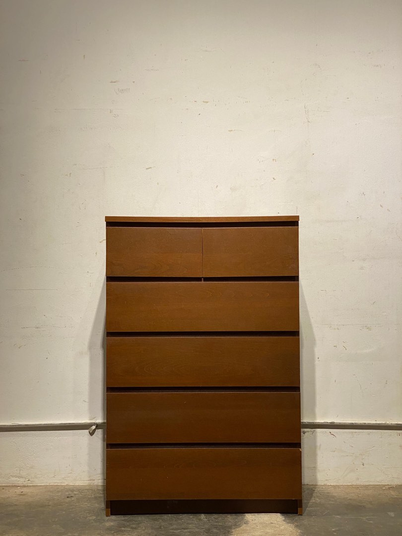 IKEA Malm Brown Drawer, Furniture & Home Living, Furniture, Shelves ...