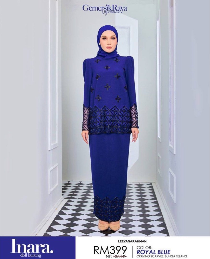 INARA DOLL LEEYANARAHMAN XXL, Women's Fashion, Muslimah Fashion, Baju ...