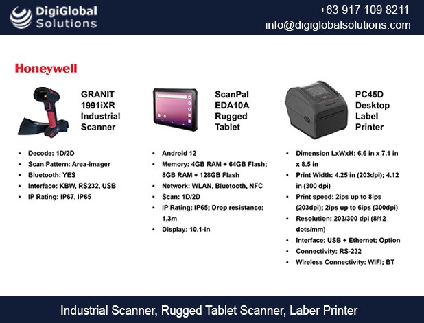 Industrial Scanner, Rugged Tablet Scanner, Label Printer, Computers ...