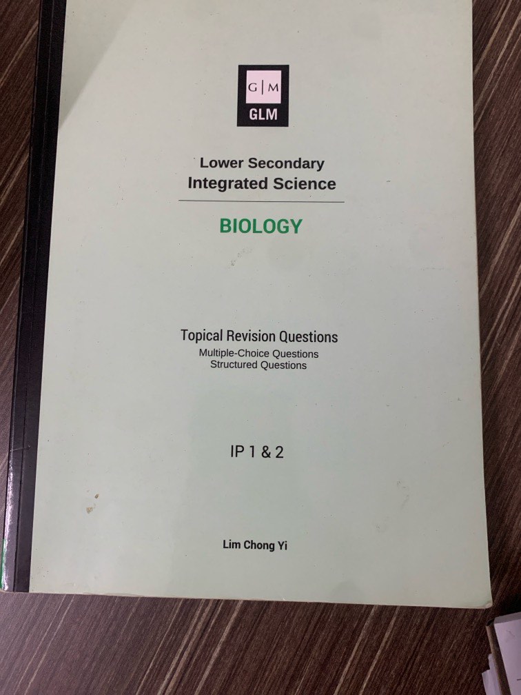 IP science (biology) GLM book with topical rev qs, Hobbies & Toys ...