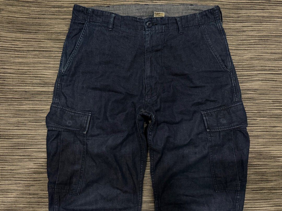 JOHN BULL DENIM CARGO PANT, Men's Fashion, Bottoms, Trousers on Carousell