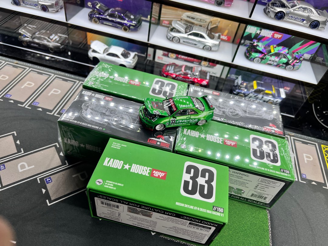 KAIDO HOUSE R33 GREEN (IMAI RACING), Hobbies & Toys, Toys & Games on ...