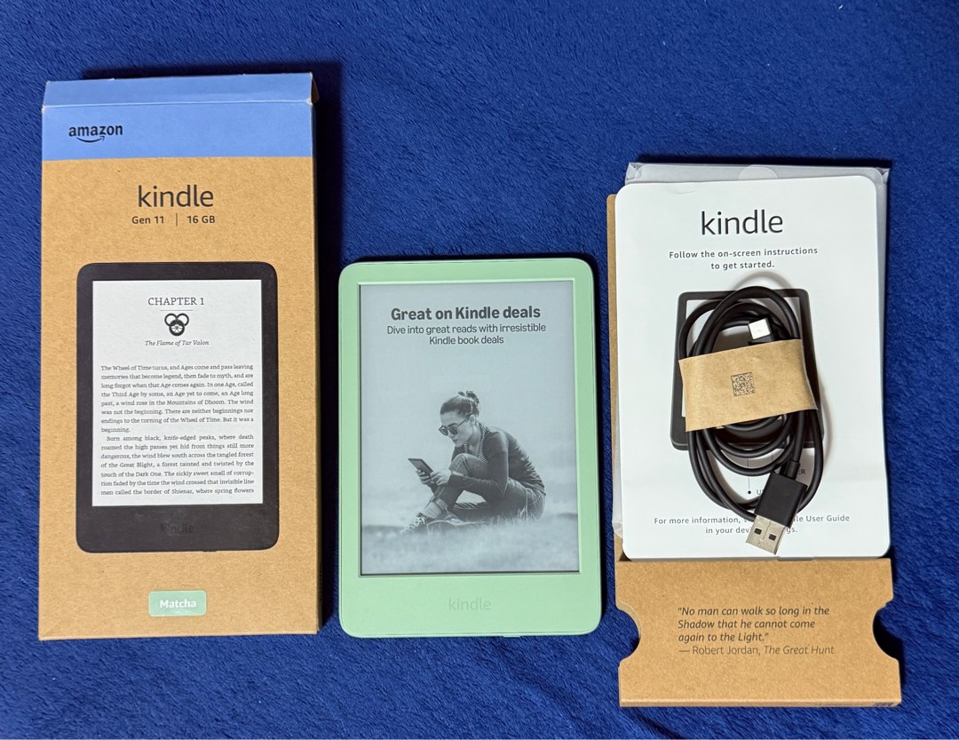 Kindle Basic 2024 Matcha, Mobile Phones & Gadgets, E-Readers on Carousell