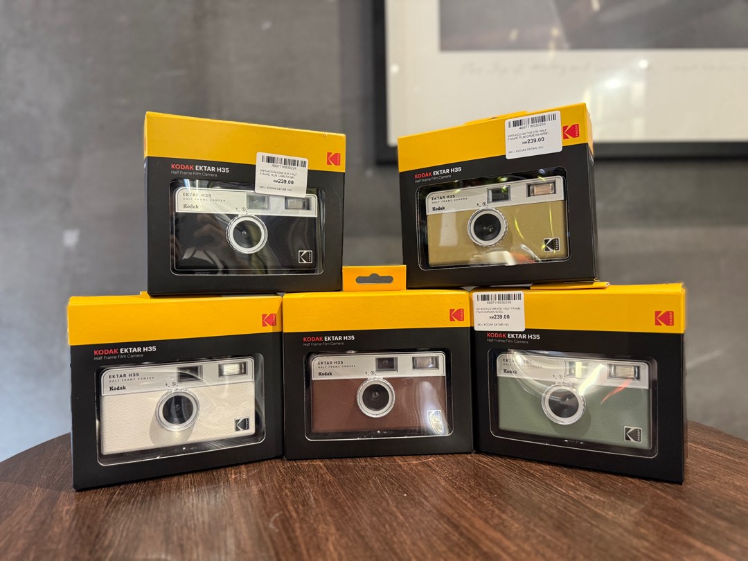 KODAK EKTAR H35 Half Frame Camera, Photography, Cameras on Carousell