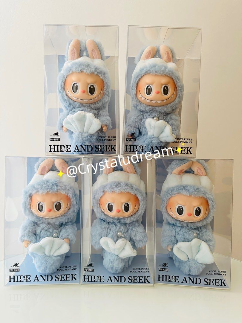 Labubu Hide And Seek Merbubu Singapore Series Authentic Brand new ...