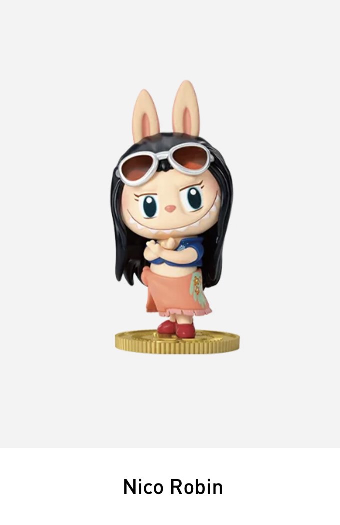 Sell/Swap Labubu One Piece - Robin, Hobbies & Toys, Toys & Games on ...