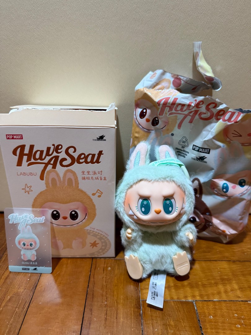 Labubu QuQu, Hobbies & Toys, Toys & Games on Carousell