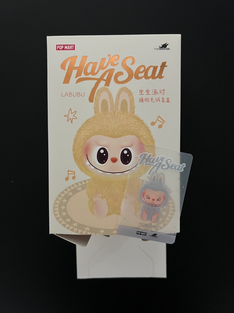 LABUBU V2 HEHE, Hobbies & Toys, Toys & Games on Carousell