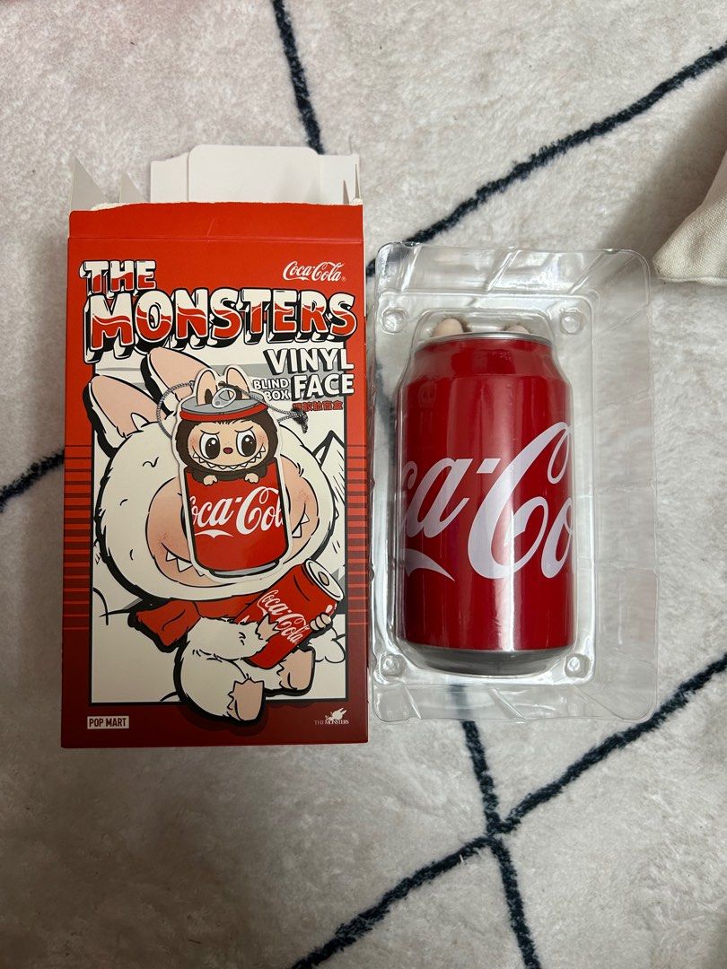 Labubu V3 Coca-cola collab Mysterious Guest Secret, Hobbies & Toys ...