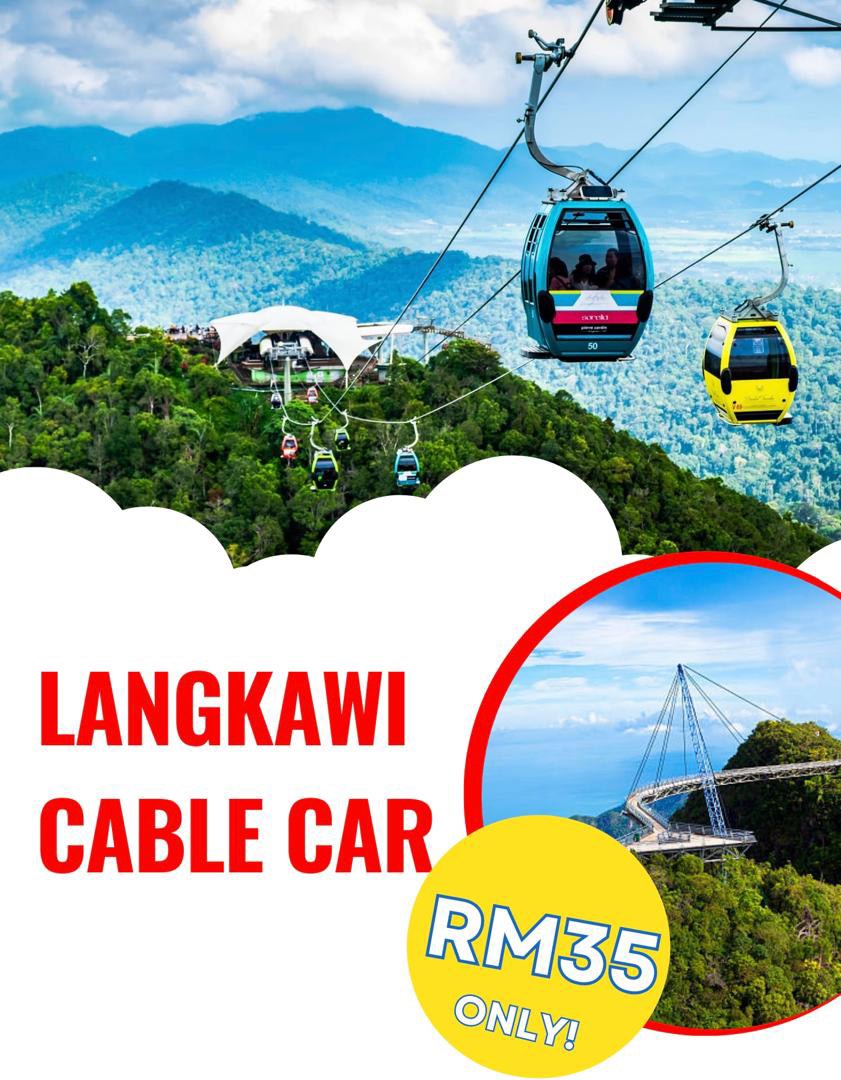 Langkawi Cable Car Ticket (PROMOTION), Tickets & Vouchers, Local Attractions and Transport on ...