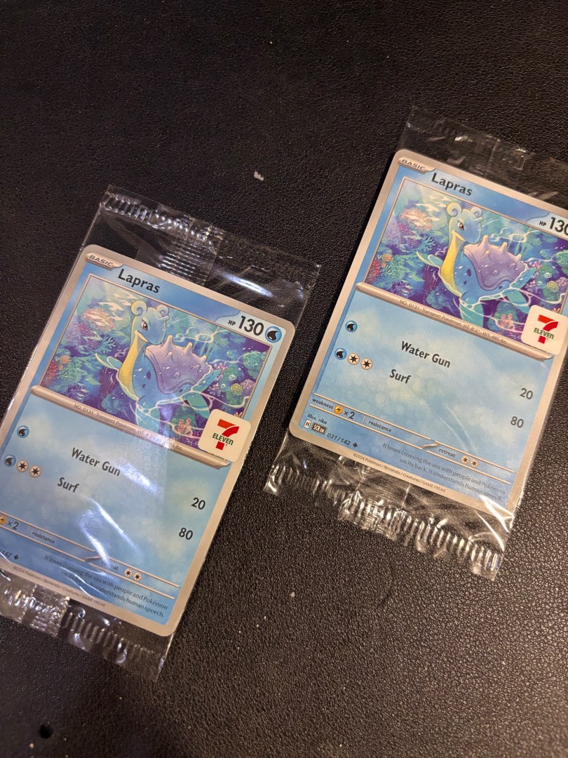 LAPRAS 7-11 Pokemon Promo !!! SEALED, Hobbies & Toys, Toys & Games on ...