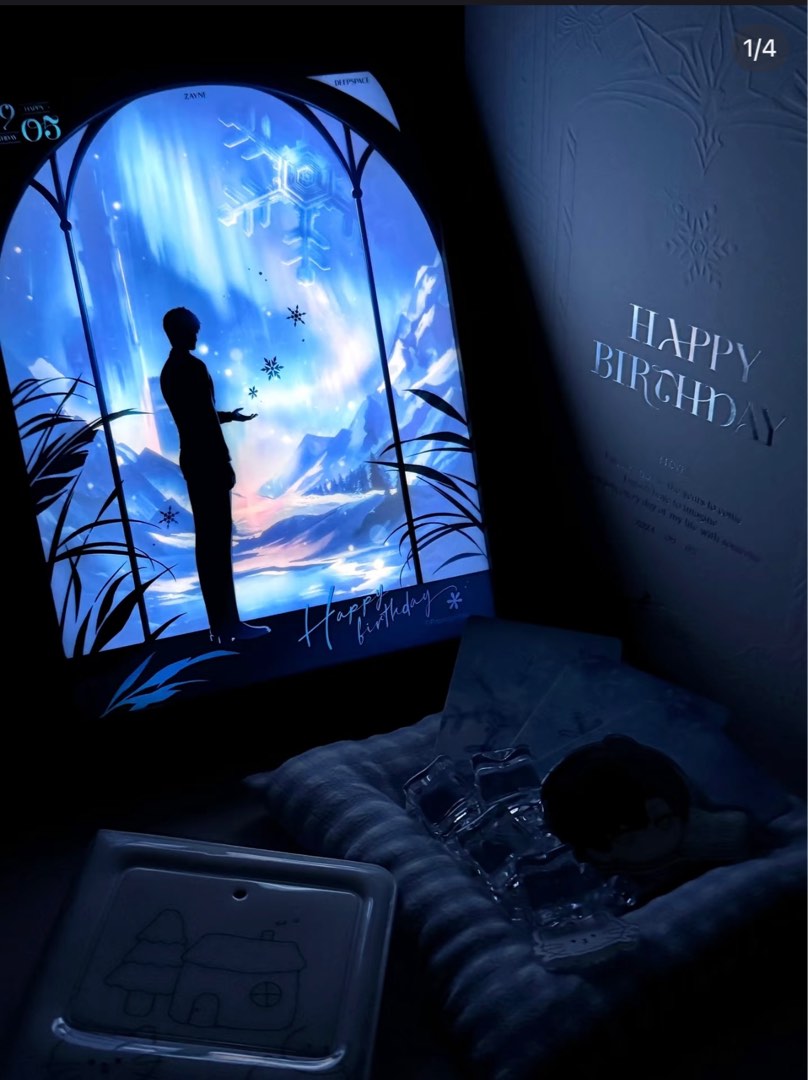 LDS Love and Deepspace zayne birthday light box, Hobbies & Toys ...