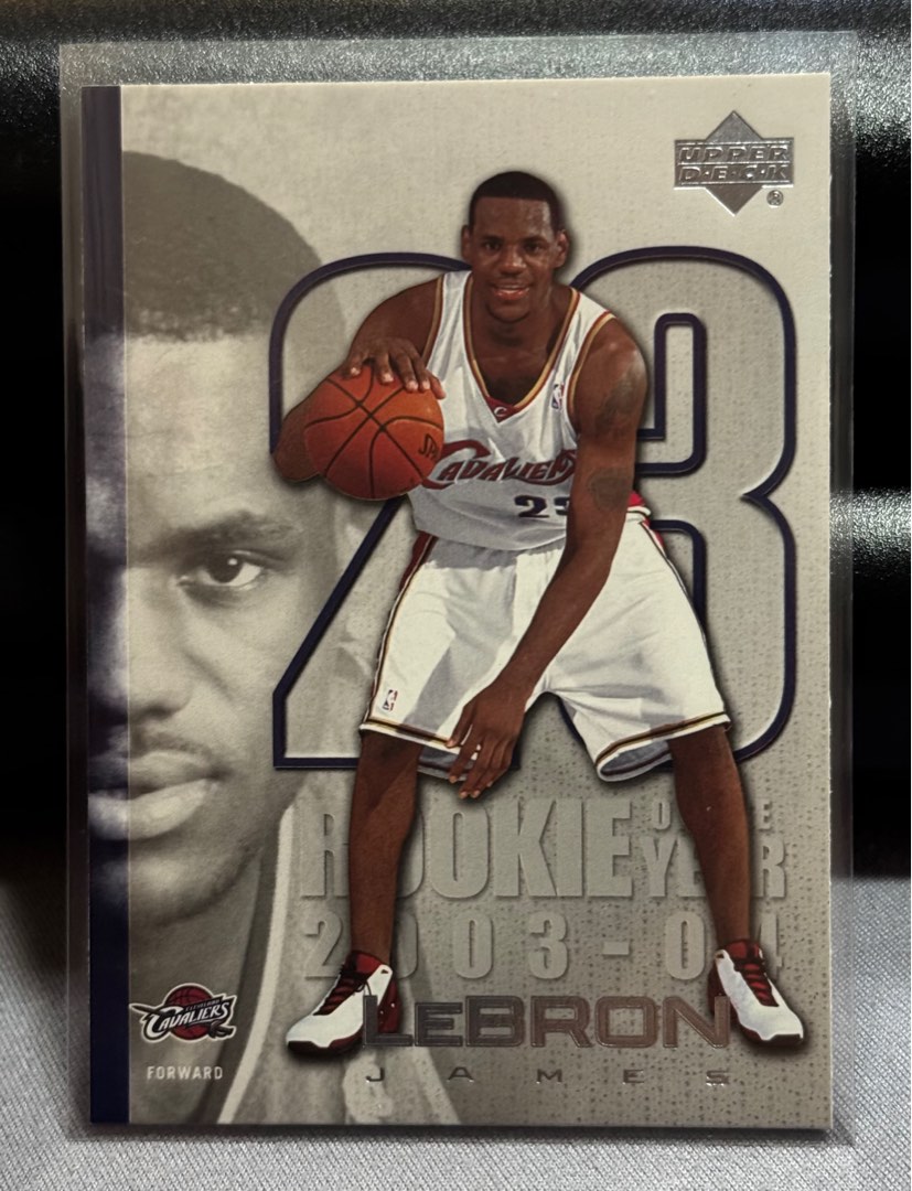 Lebron James Rookie of the Year LJ43 Nba Card, Hobbies & Toys, Toys ...