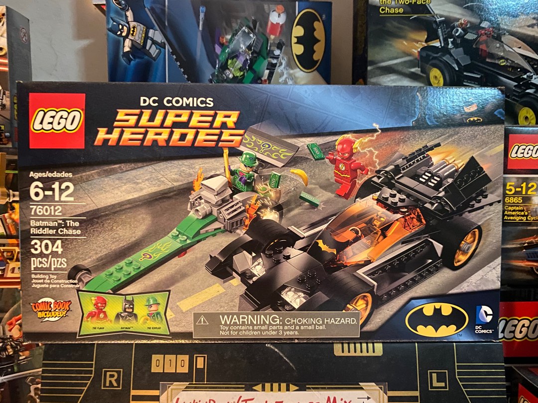 Lego 76012 DC Comics Super Heroes Batman The Riddler Chase Brand New ...