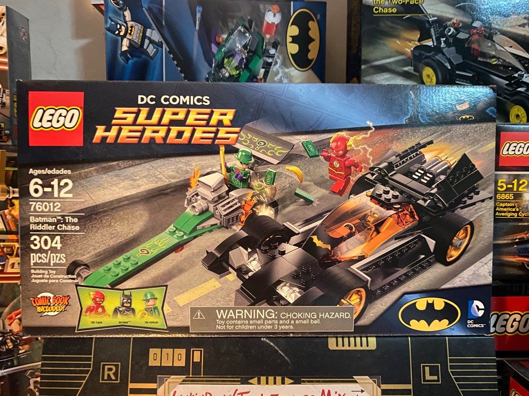Lego 76012 DC Comics Super Heroes Batman The Riddler Chase Brand New ...