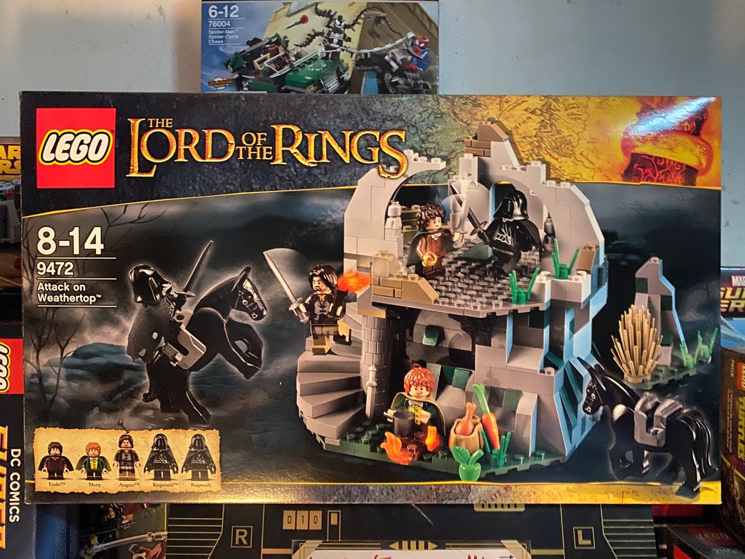 Lego 9472 The Lord of The Rings Attack On Weathertop Hobbits lotr ...